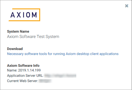 Installing the Axiom Software Client