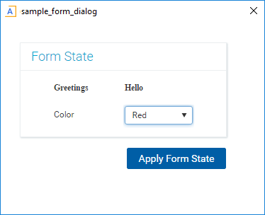 Form state example