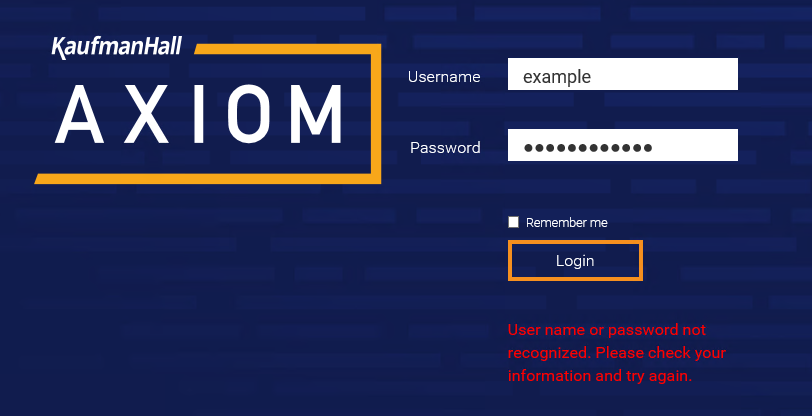 User name or password not recognized when using Windows Authentication
