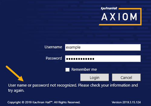 User name or password not recognized when using Windows Authentication
